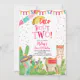 Taco Bout Two Fiesta Girl 2nd Birthday Invitation | Zazzle