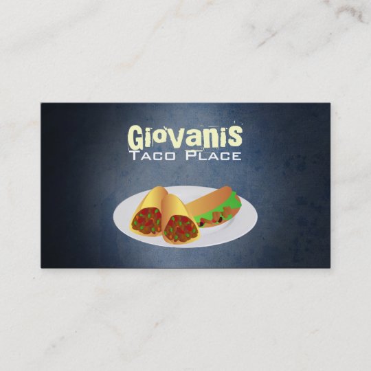 Taco Business Cards | Zazzle.com