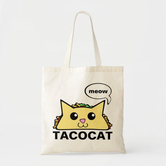 Taco Cat Tote Bag | Zazzle.com
