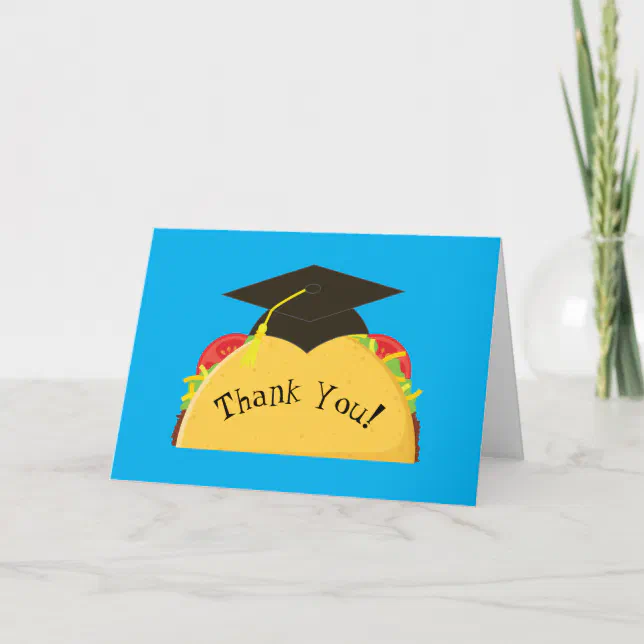 Taco Fiesta Graduation Party Mexican Card | Zazzle