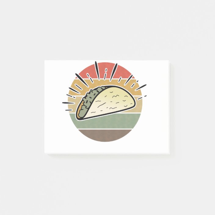 Taco Post-it Notes | Zazzle.com