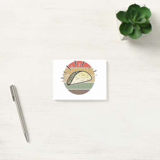 Taco Post-it Notes | Zazzle