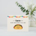 Taco Thank You Card | Zazzle