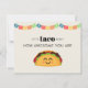 Taco Thank You Card | Zazzle