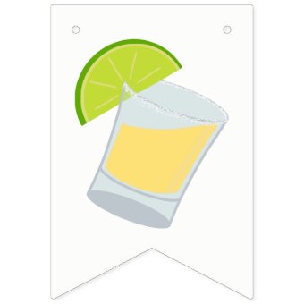 Tacos and Tequila Party Bunting Flags | Zazzle