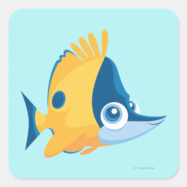 Tad Square Sticker | Zazzle