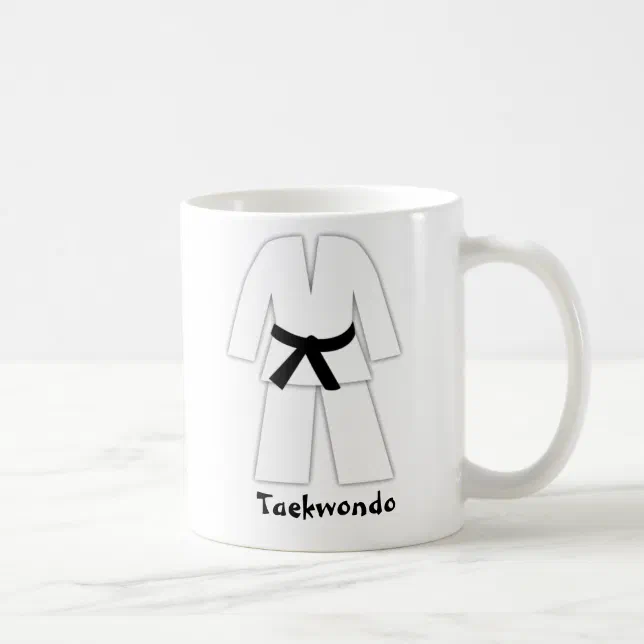 Taekwondo Karate Black Belt Coffee Mug | Zazzle
