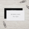 Tagline Elegant Business Card | Zazzle