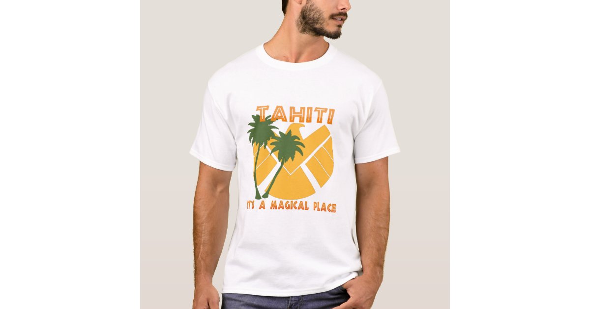 Tahiti - Shield T-Shirt | Zazzle
