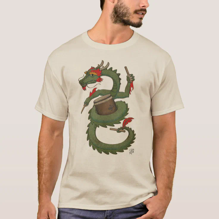Taiko Dragon T-Shirt | Zazzle