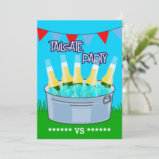 Tailgate Party Invitation | Zazzle
