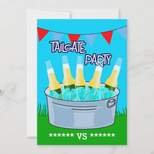Tailgate Party Invitation | Zazzle