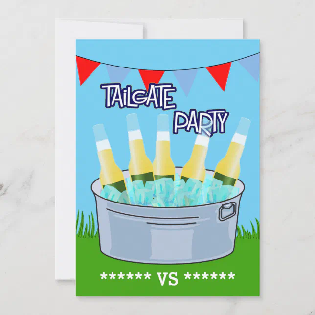 Tailgate Party Invitation | Zazzle