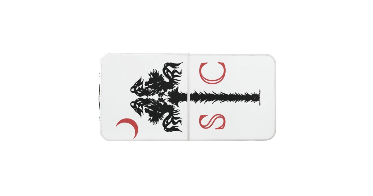Tailgate table, Pong Table - Gamecocks | Zazzle