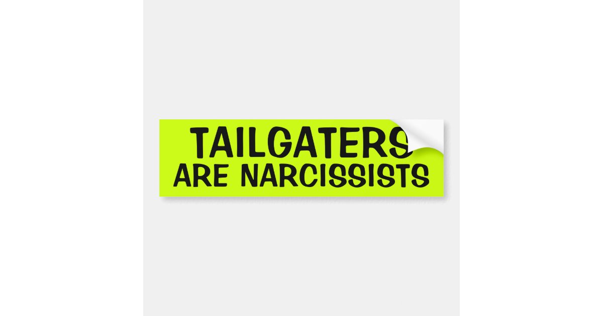 TAILGATERS BUMPER STICKER | Zazzle