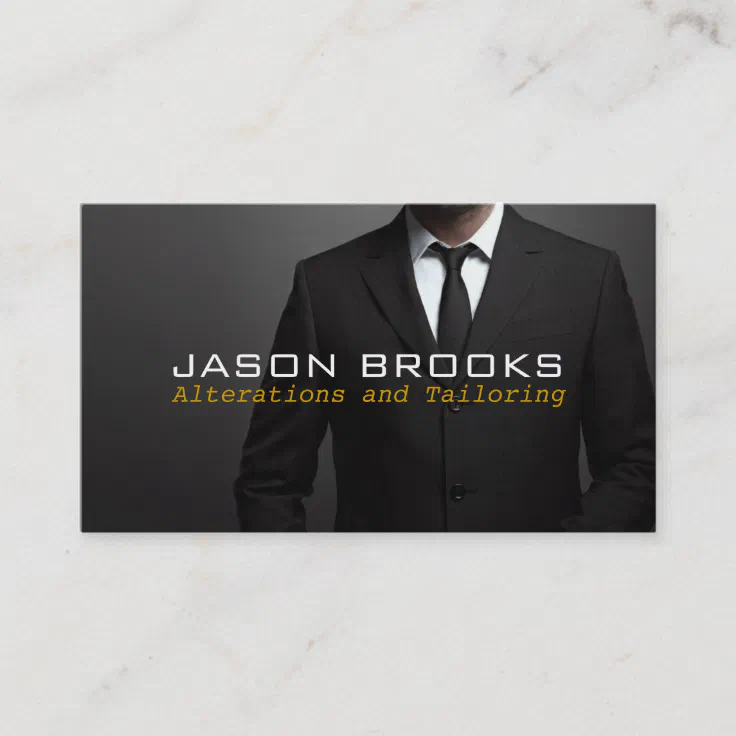 Tailor Alterations, Tailoring, Seamstress Business Card | Zazzle