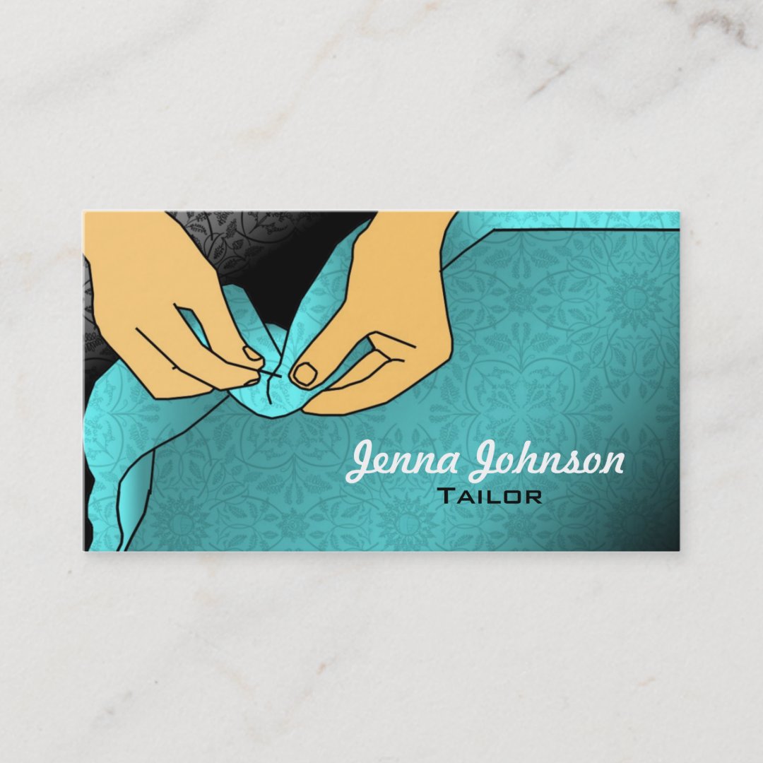 Tailor Business Cards | Zazzle