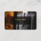 Tailor (Elegant Photo Overlay) Business Card | Zazzle