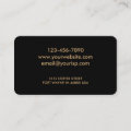 Tailor (Elegant Photo Overlay) Business Card | Zazzle