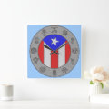 Taino Wheel Square Wall Clock | Zazzle
