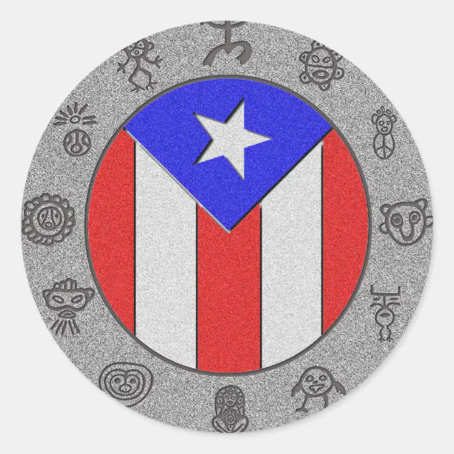 Taino Wheel Sticker | Zazzle