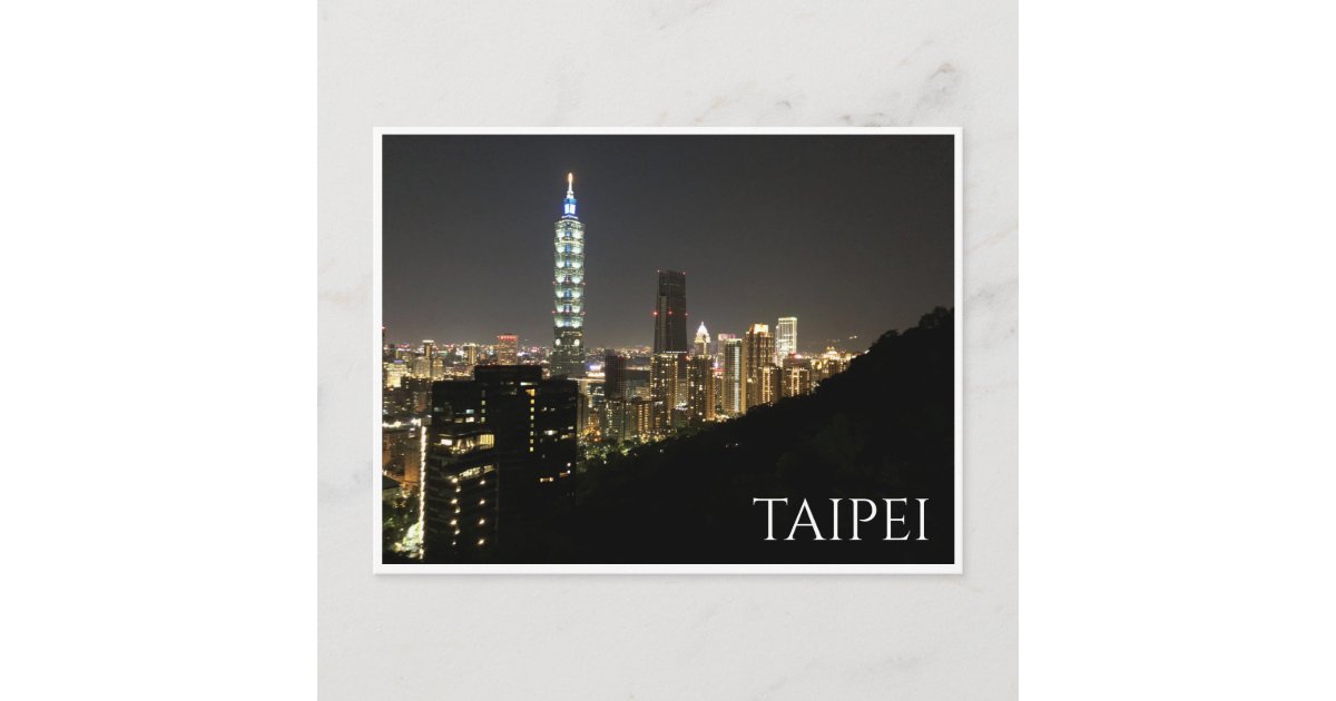 taipei 101 taiwan postcard | Zazzle