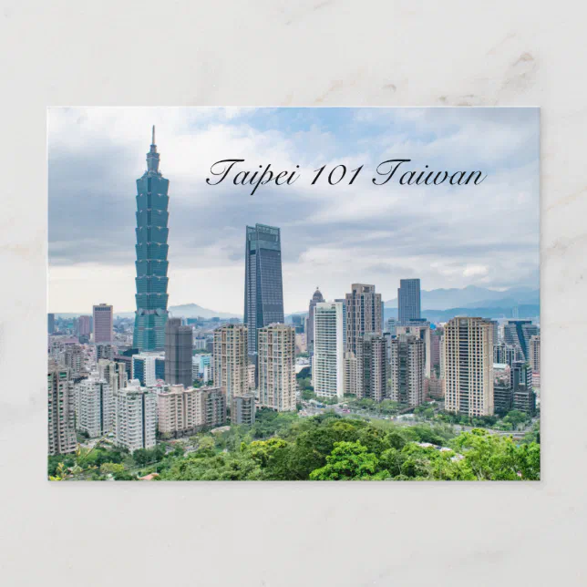 Taipei 101 Taiwan Postcard | Zazzle