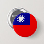 Taiwan Flag Button | Zazzle