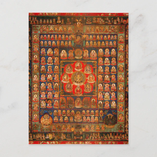 Taizokai Mandala Postcard | Zazzle