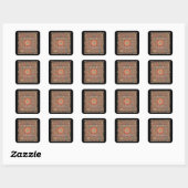 Taizokai Mandala Square Sticker | Zazzle
