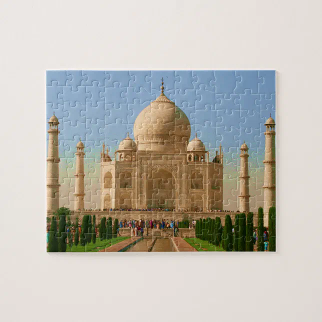 taj mahal bright jigsaw puzzle | Zazzle