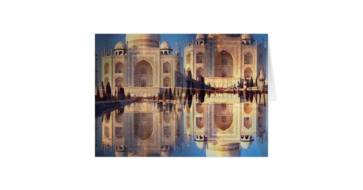 Taj Mahal Card | Zazzle