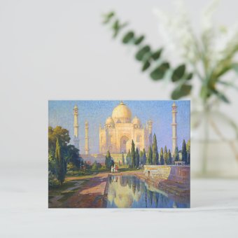 Taj Mahal Colin Campbell Cooper Postcard | Zazzle