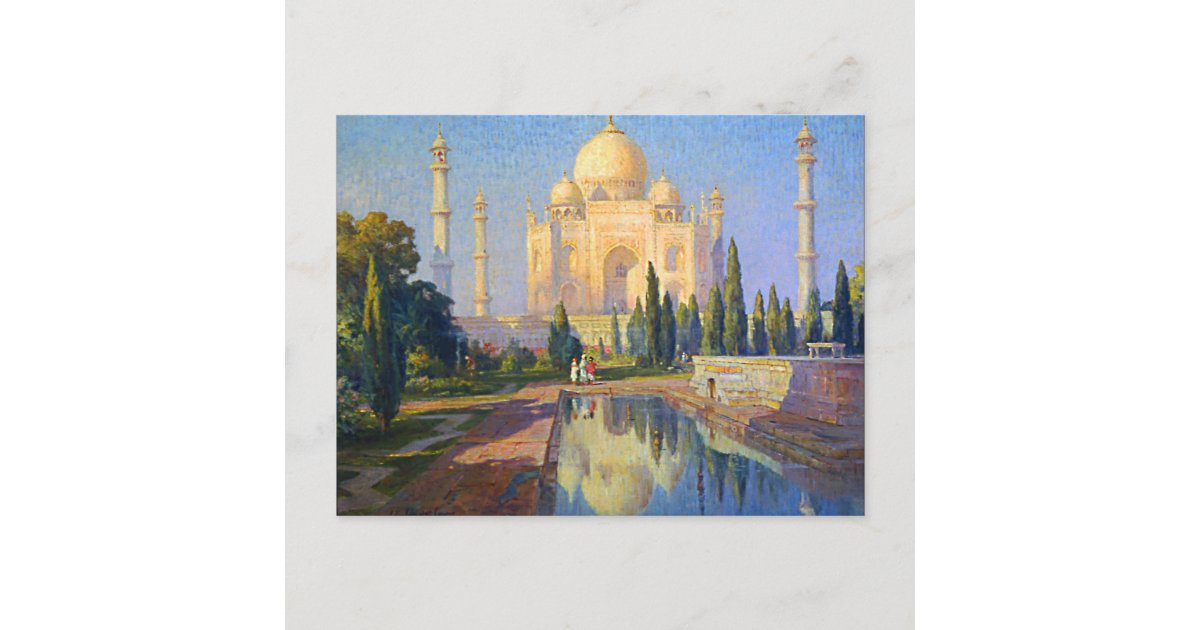 Taj Mahal Colin Campbell Cooper Postcard | Zazzle