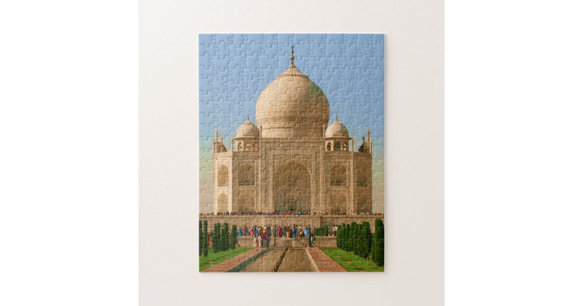 taj mahal india jigsaw puzzle | Zazzle