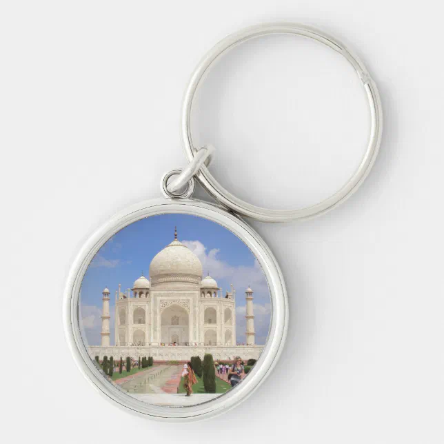 Taj Mahal Keychain | Zazzle