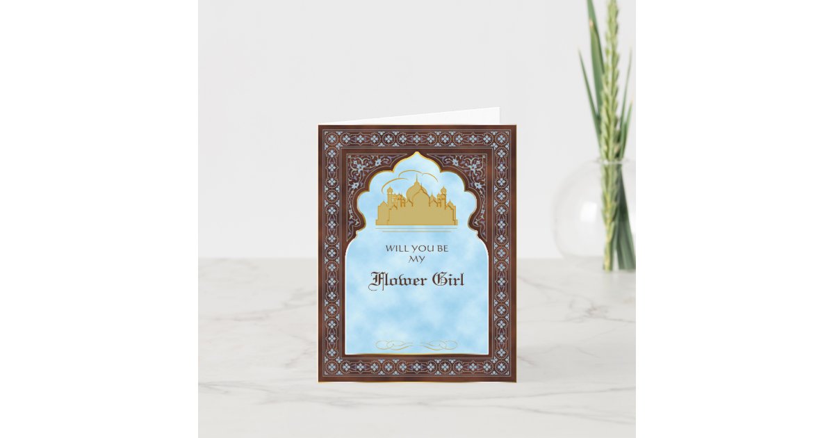 Taj Mahal - Oriental Bohemian Style Invitation | Zazzle
