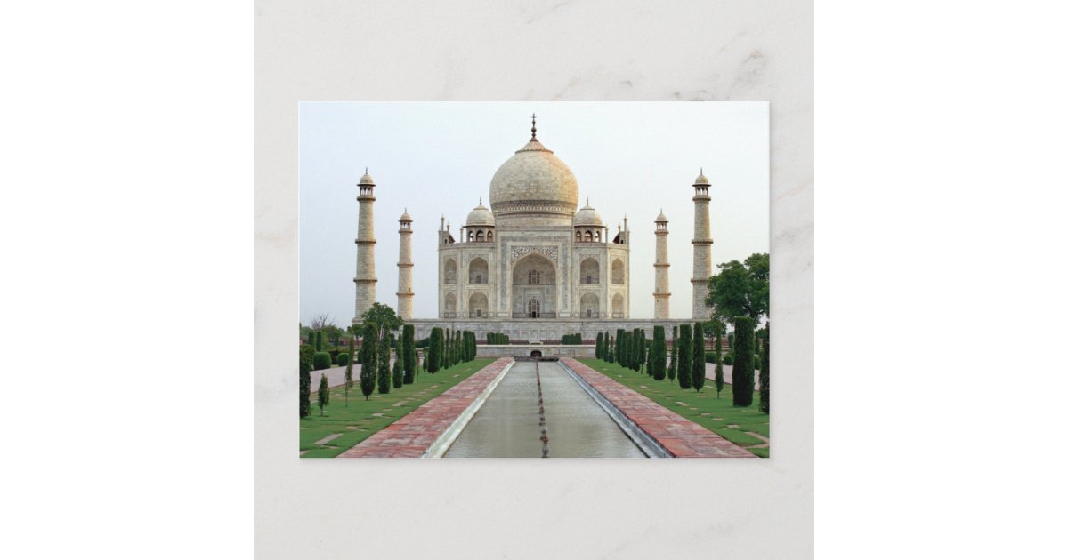 Taj Mahal Postcard | Zazzle