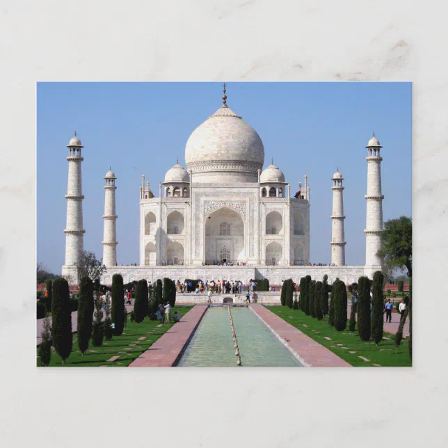 Taj Mahal Postcard | Zazzle