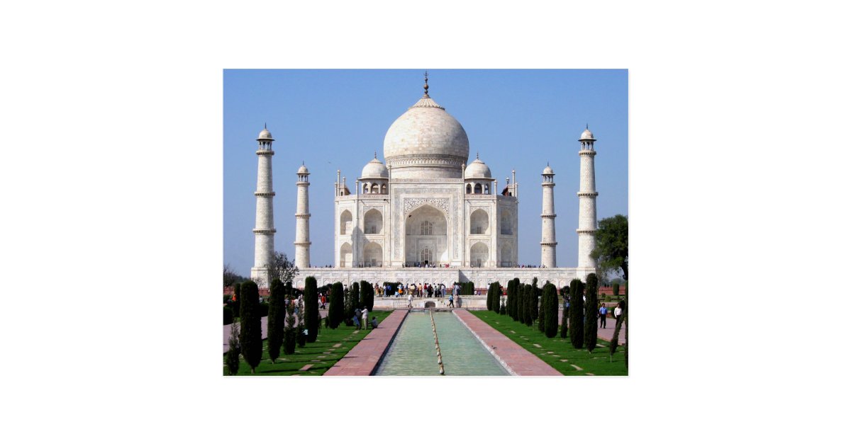 Taj Mahal Postcard | Zazzle.com
