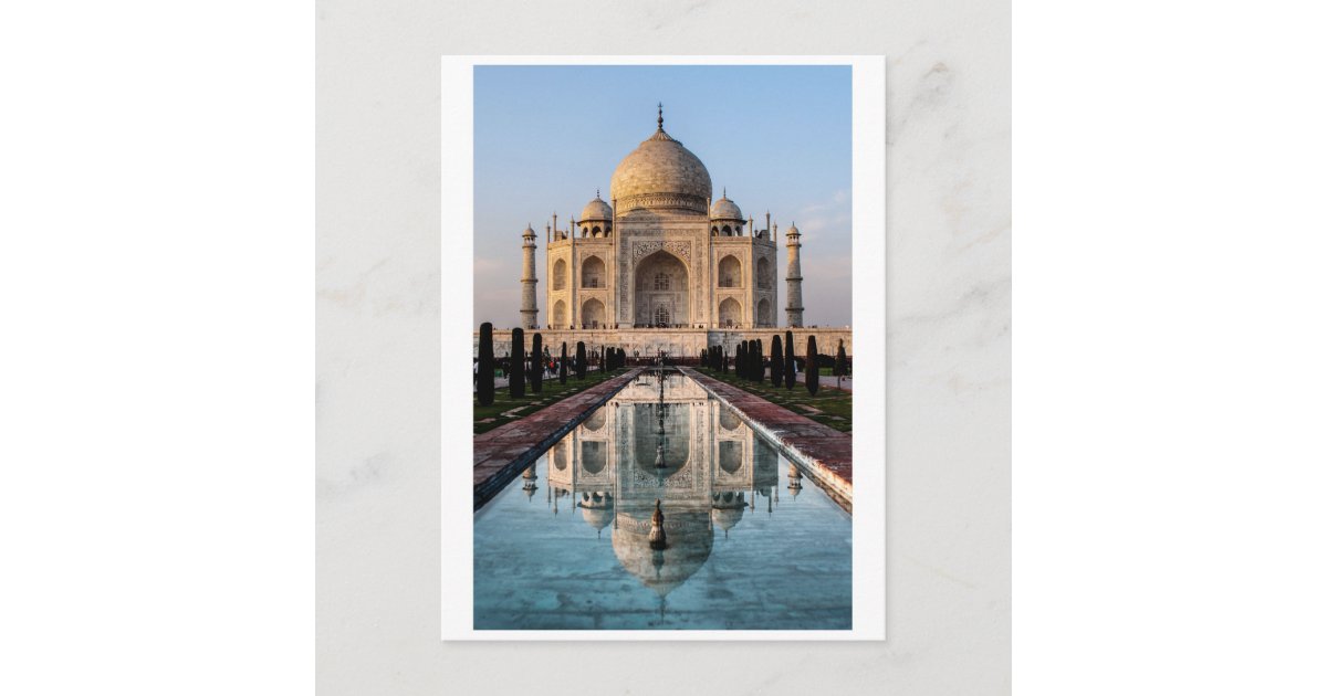 Taj Mahal Postcard | Zazzle