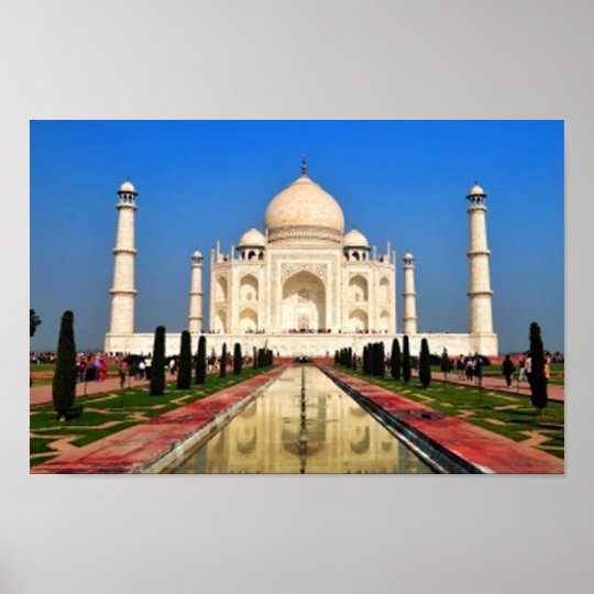 Taj Mahal Poster | Zazzle.com