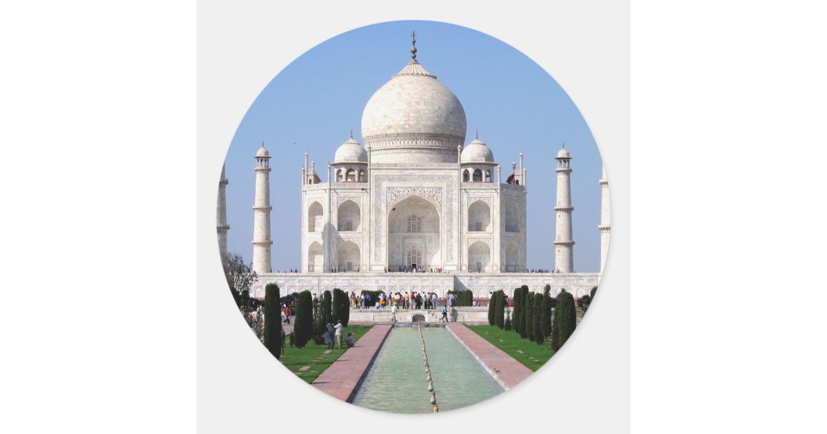 Taj Mahal Stickers | Zazzle