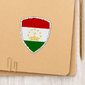 Tajikistani Flag, Flag of Tajikistan Patch | Zazzle