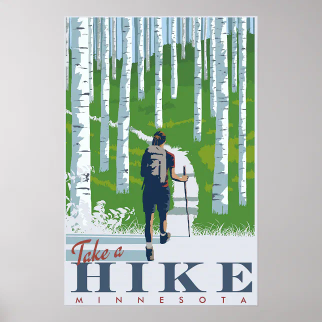 Take a Hike Poster | Zazzle