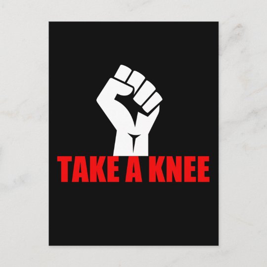 Take a Knee Postcard | Zazzle.com