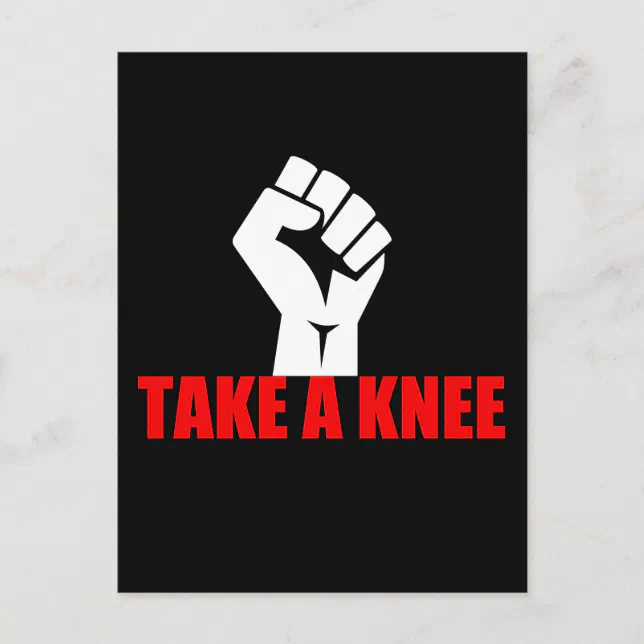 Take a Knee Postcard | Zazzle