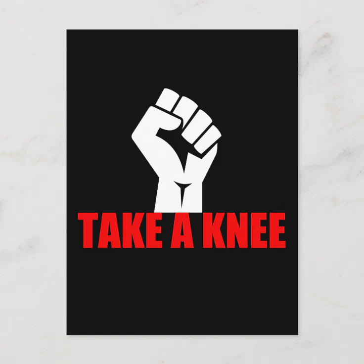Take a Knee Postcard | Zazzle