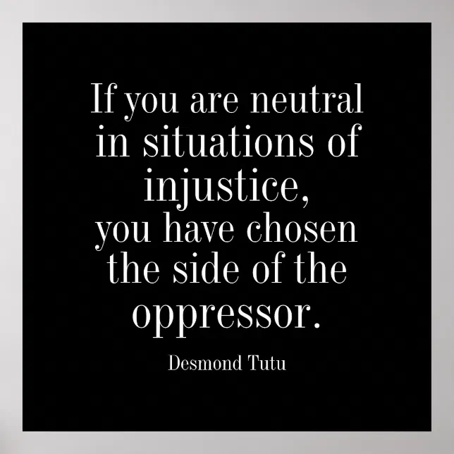 Take a Stand - Poster | Zazzle