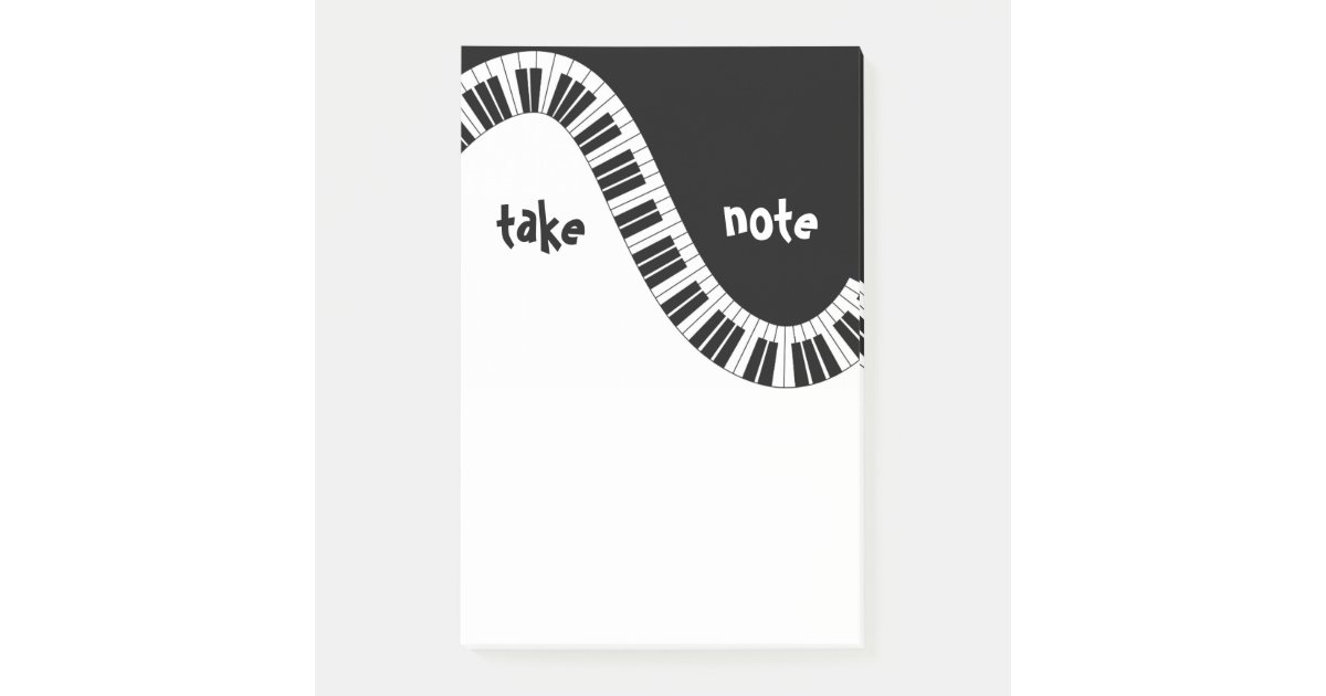 "Take Note" Musical Notes | Zazzle